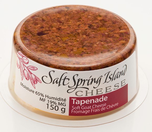 GOAT SALT SPRING IS. TAPENADE F.W. 150G – Springbank Cheese