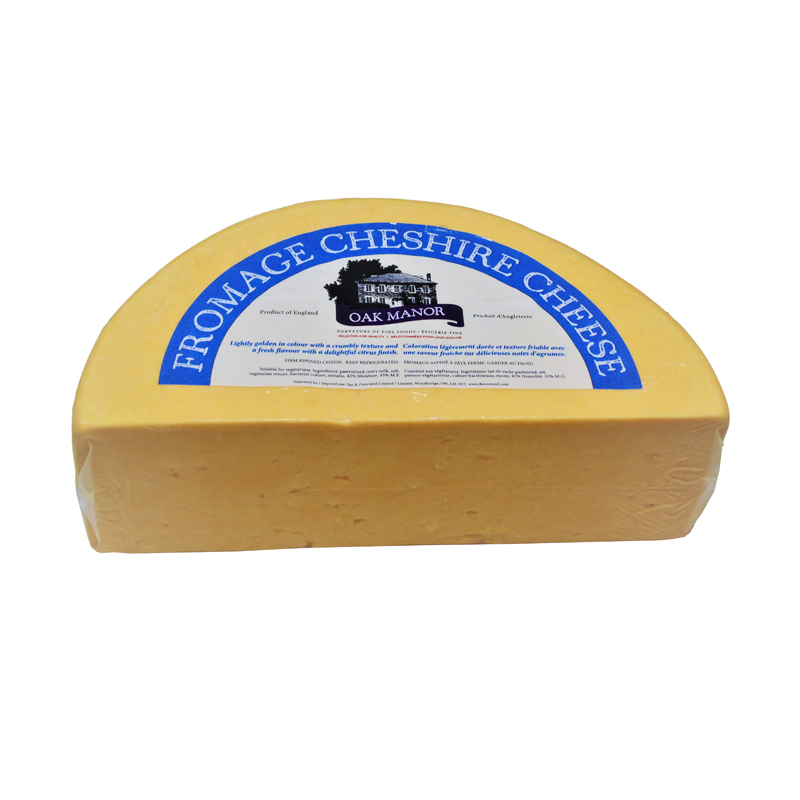 CHESHIRE COL’D 1/2WH 2KG ENGLAND – Springbank Cheese